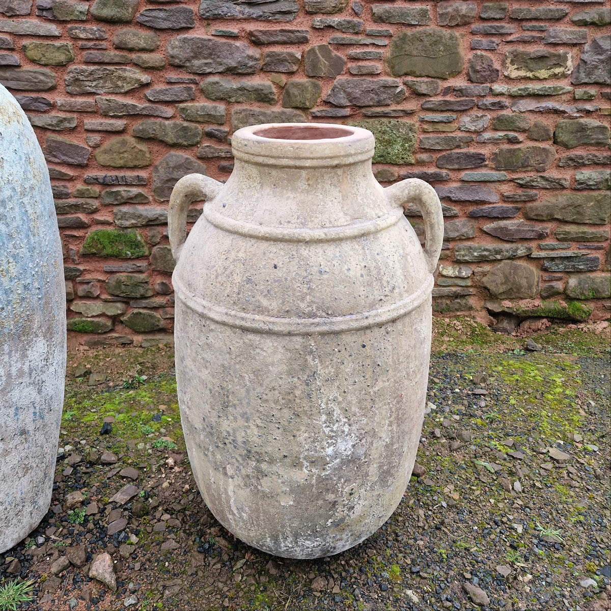 99cm Glazed Narrow Neck Bi-Handled Vase – Tom's Yard