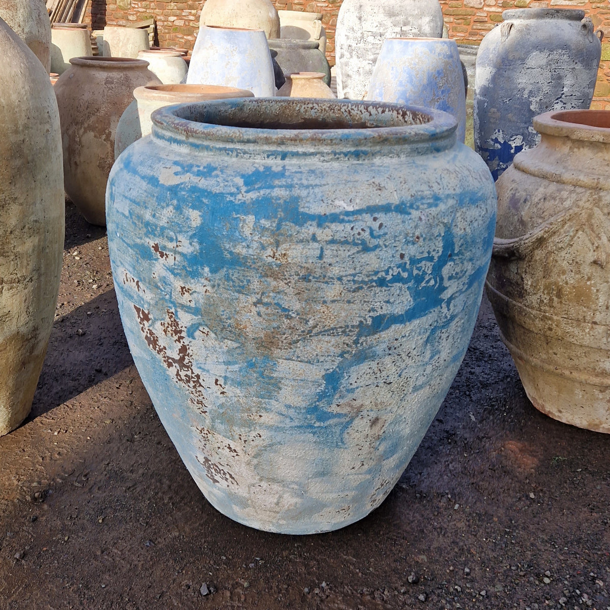 86cm Elemental Glazed Wide Sculptural Vase – Tom's Yard