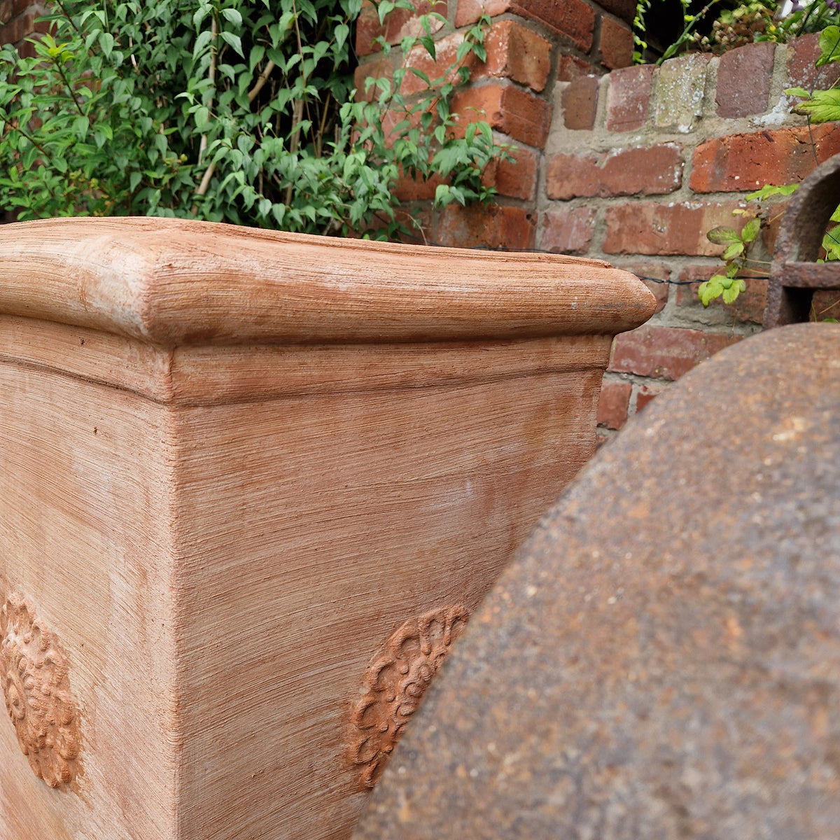 Square Italian Terracotta Planters | Toms Yard | Formal Planting – Tom ...