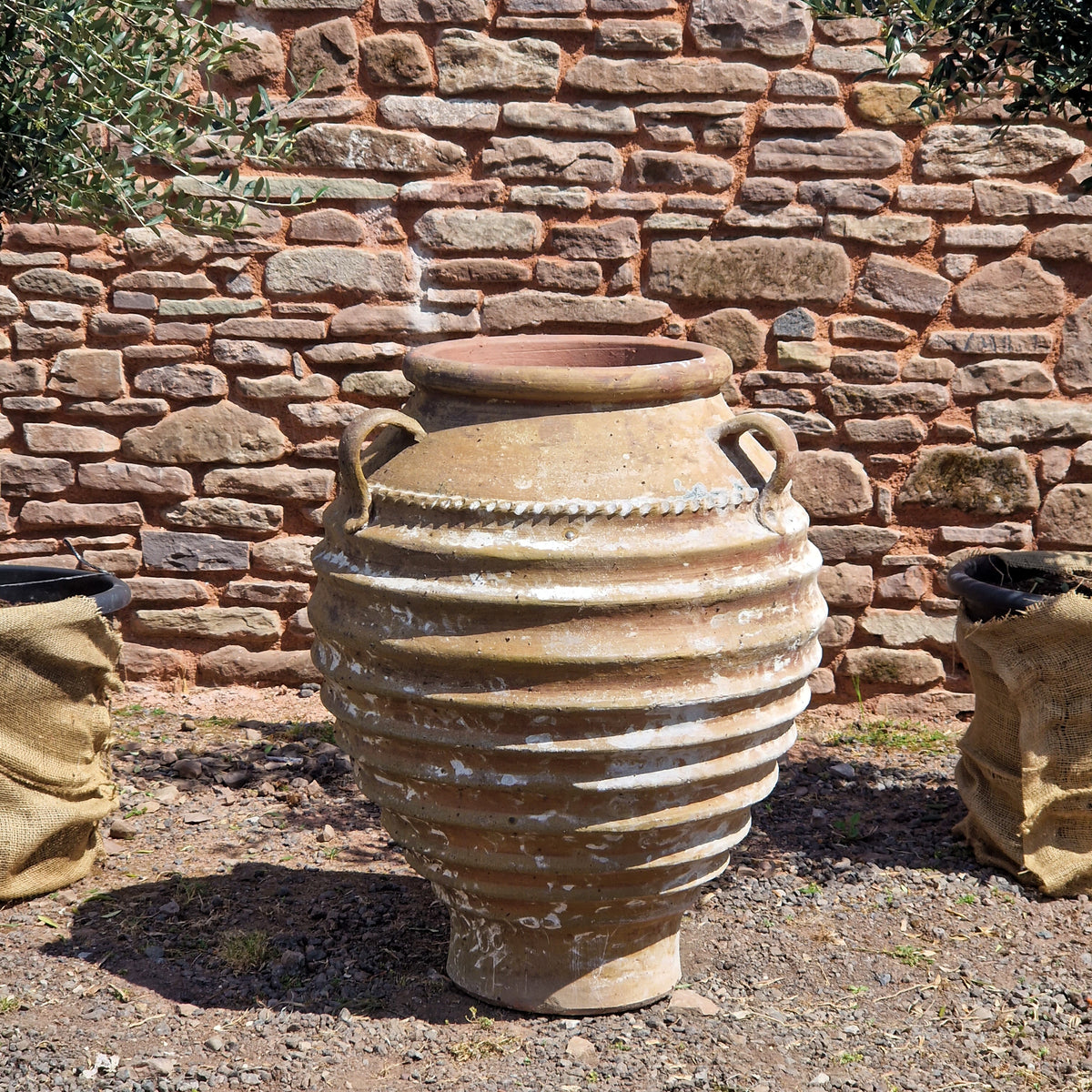83cm Glazed Handled Beehive Vase – Tom's Yard
