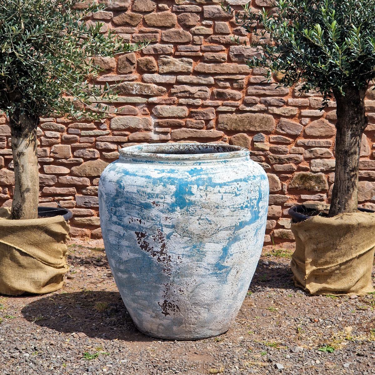 86cm Elemental Glazed Wide Sculptural Vase – Tom's Yard