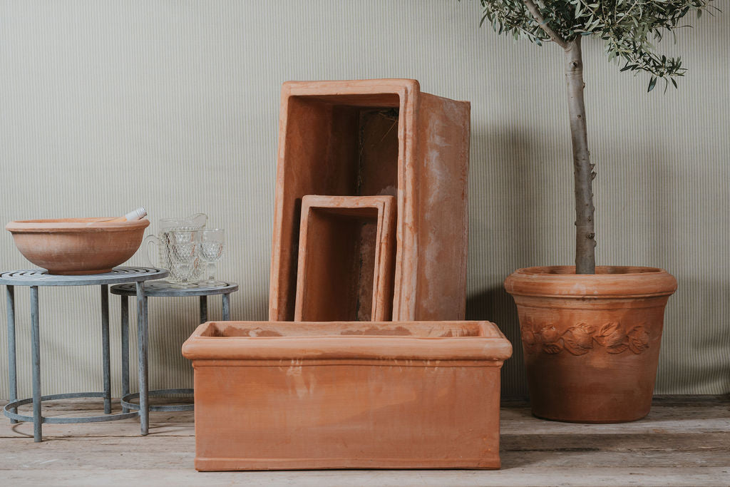 Torricelli Italian Terracotta Troughs – Tom's Yard