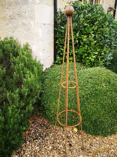 6ft Pyramid Obelisk Plant Support – Tom's Yard