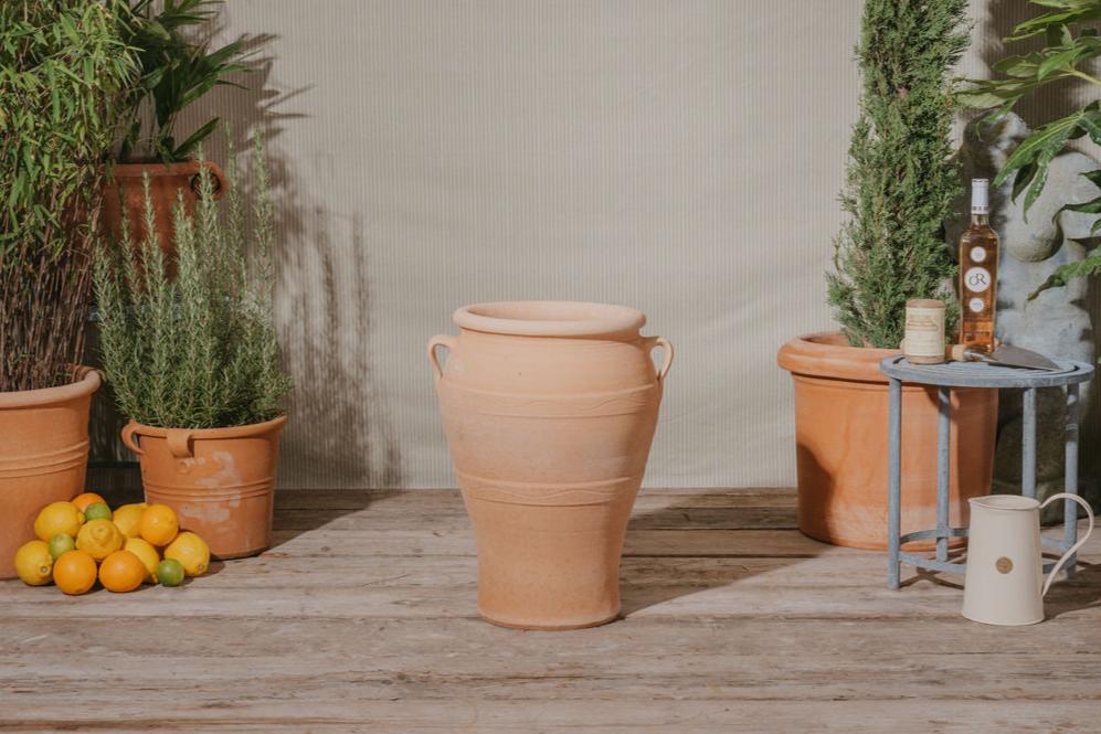 Perseus Cretan Terracotta Pot – Tom's Yard